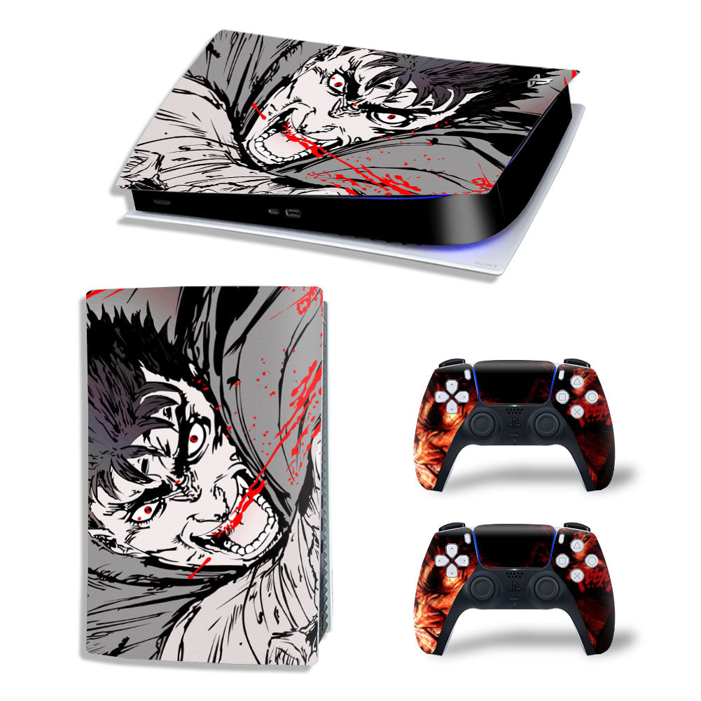 Guts Rage Face Berserk PS5 Skin – Tinkerlin